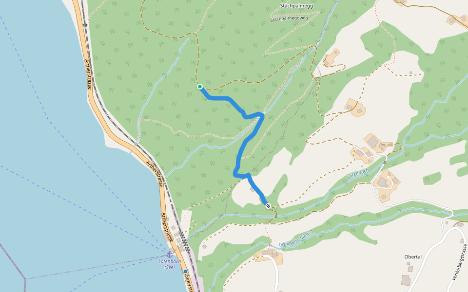 Hasel - Walchwil - Fixme in Zug | Walking Map