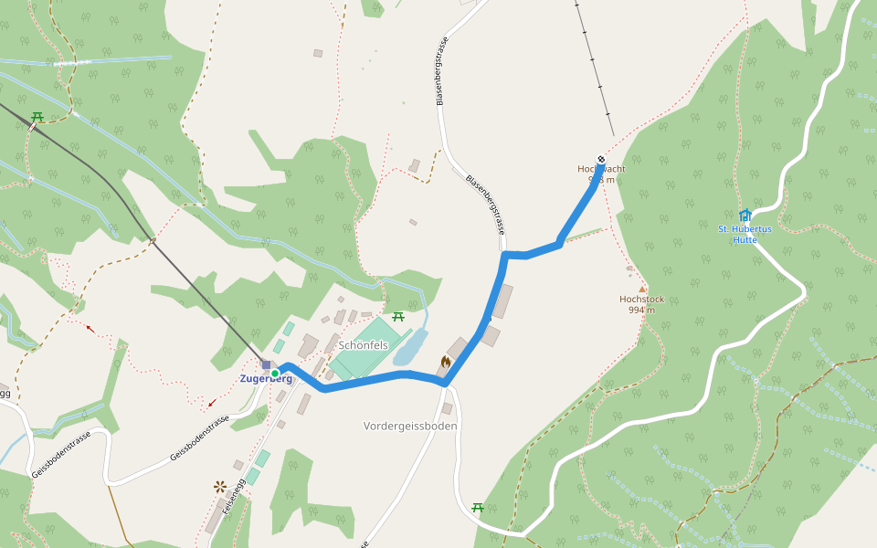 Zugerberg - Hochwacht Hiking Trail | Pacer