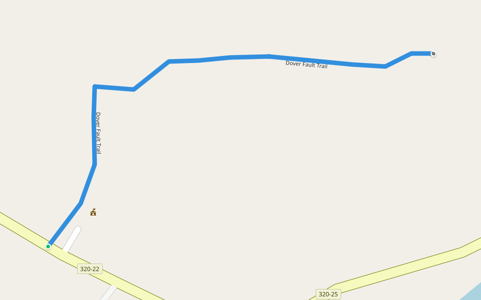 Dover Fault Trail in Newfoundland and Labrador | Walking Map