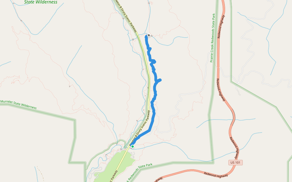Foothill Trail in California | Walking Map