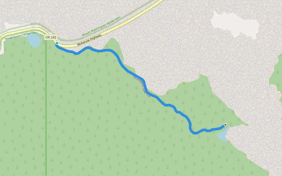 Huckleberry Lake Trail Hiking - Oregon | Pacer