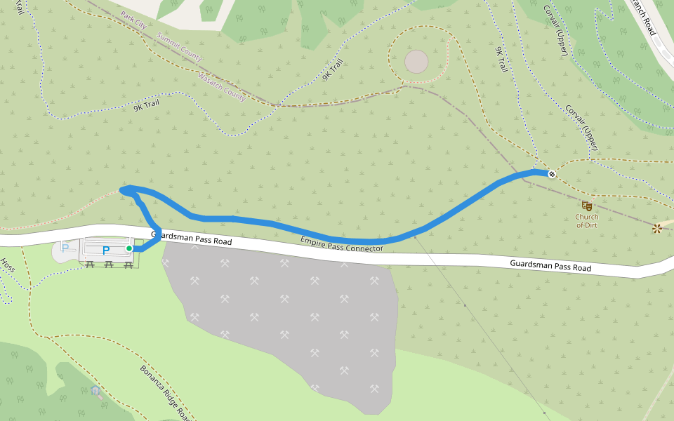 Empire Pass Connector Hiking Trail - Park City, Utah | Pacer