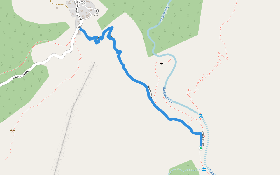 VIKOS TRAIL | Walking Map