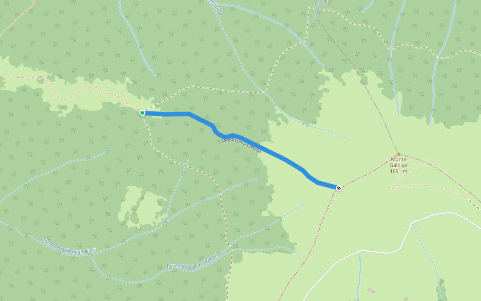 Direct Calbiga Walking And Running Trail - Lombardia | Pacer