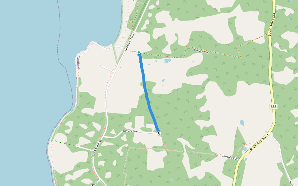Emu Track in Tasmania | Walking Map