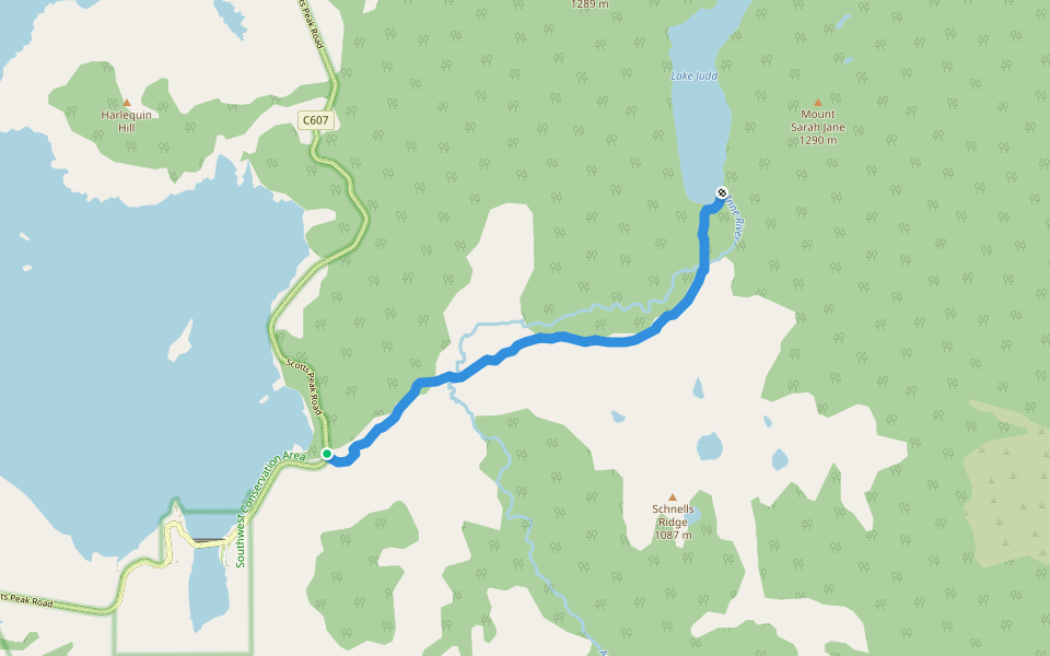 Lake Judd Hiking Trail - Southwest, Tasmania | Pacer