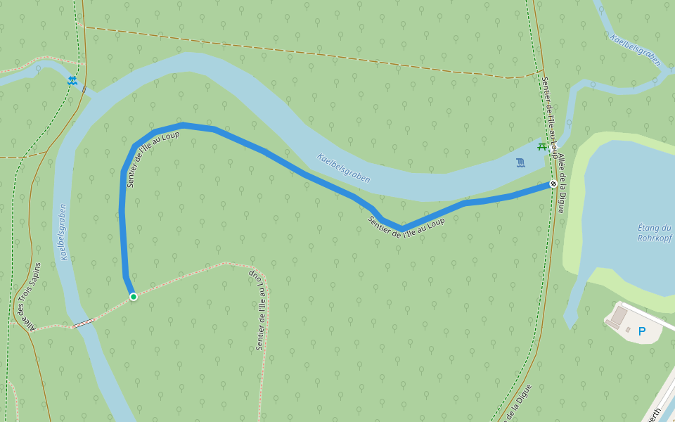 Wolf Island Trail in Grand Est | Walking Map