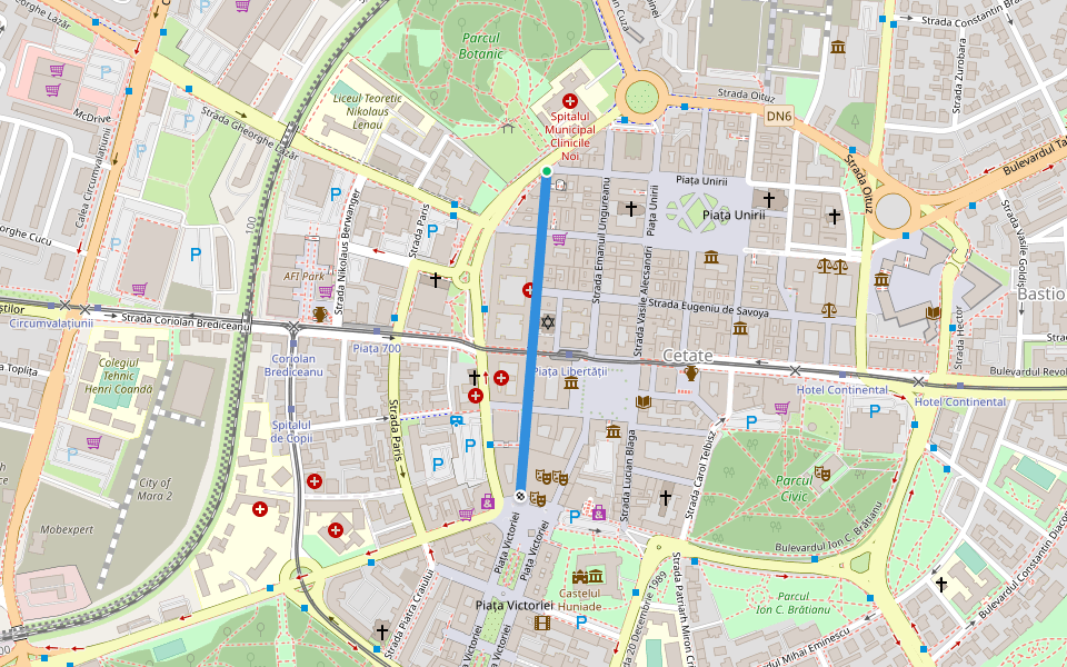 Strada Mărășești Walking And Running Trail - Timișoara, Județul Timiș ...