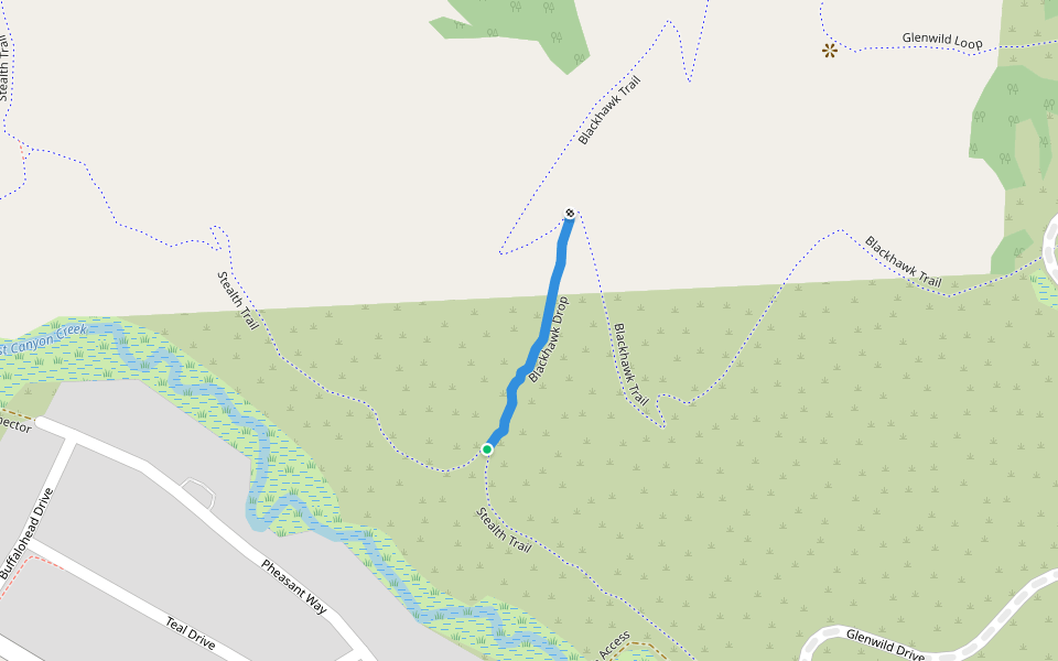 Blackhawk Drop in Utah | Walking Map