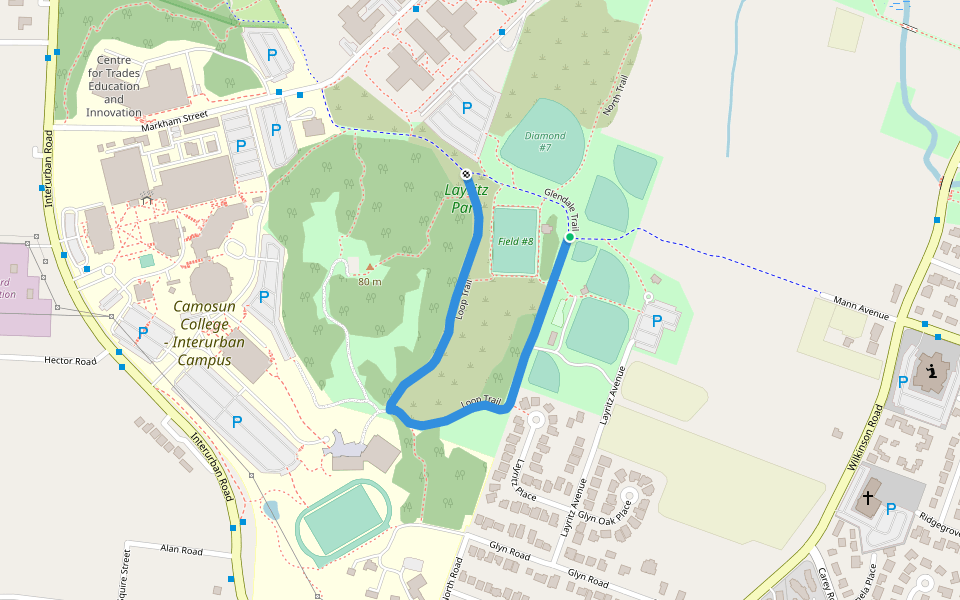 Loop Trail in British Columbia | Walking Map