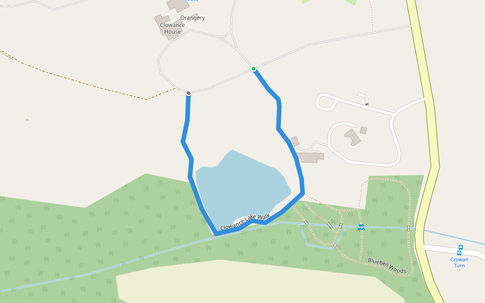 Clowance Lake Walk | Walking Map