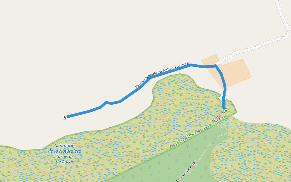 Aucar Peatlands Ecotourism Reserve | Walking Map