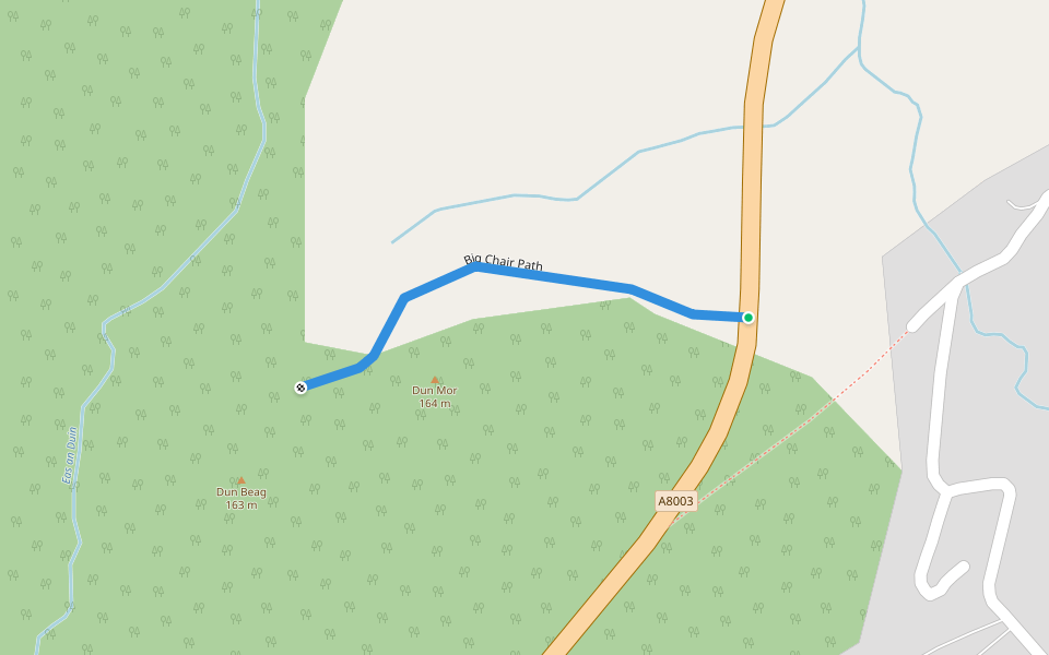 Big Chair Path | Walking Map