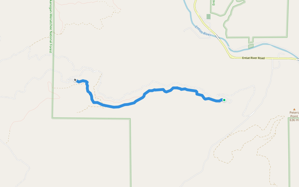 Dinkelman Canyon Trail Hiking - Entiat, Washington | Pacer