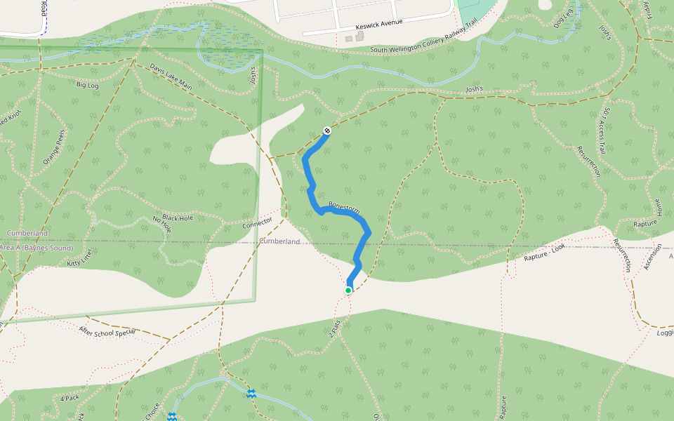 Bonestorm in British Columbia | Walking Map