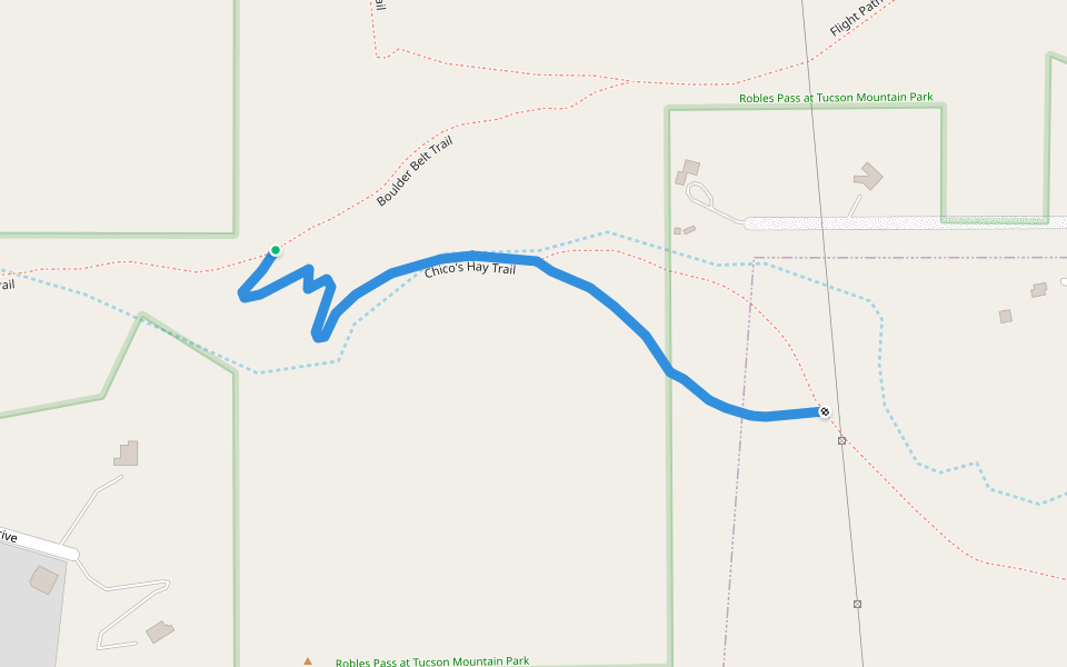 Chico's Hay Trail in Arizona | Walking Map