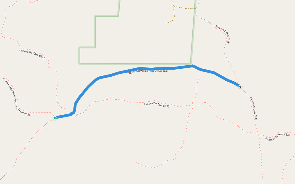 Porter-Maverick Connector Trail in Arizona | Walking Map