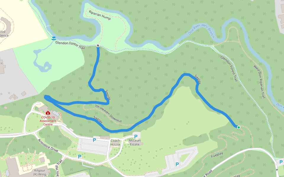 Sixplay Hiking Trail - Toronto, Ontario | Pacer