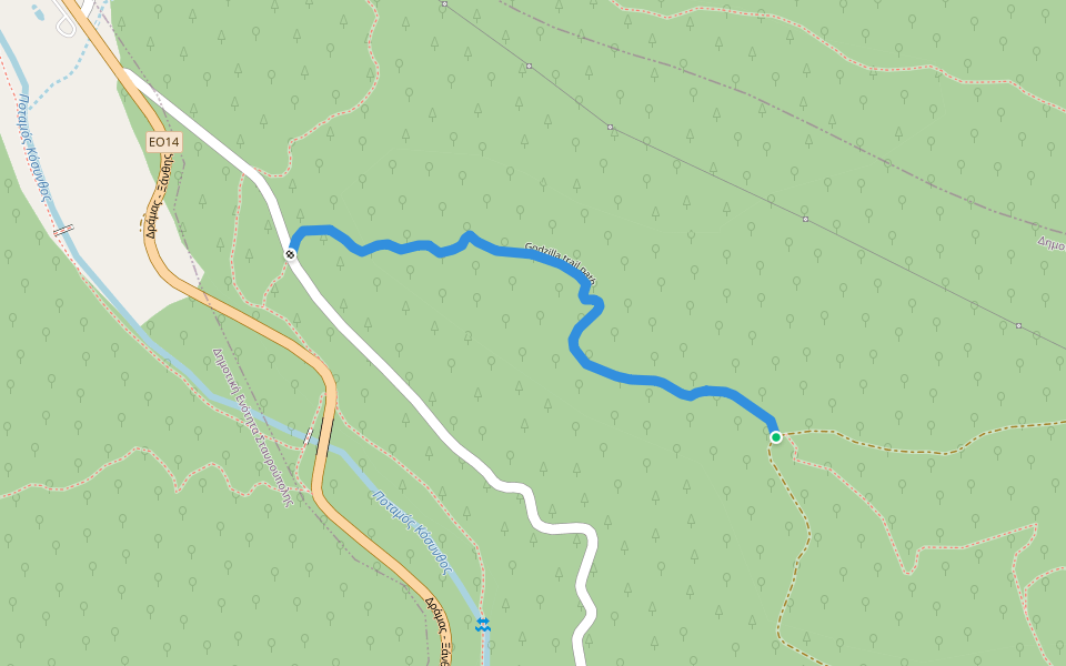 Godzilla trail path | Walking Map