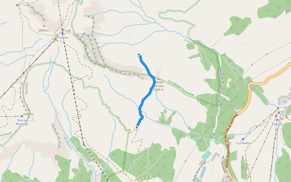 Tre Seie | Walking Map