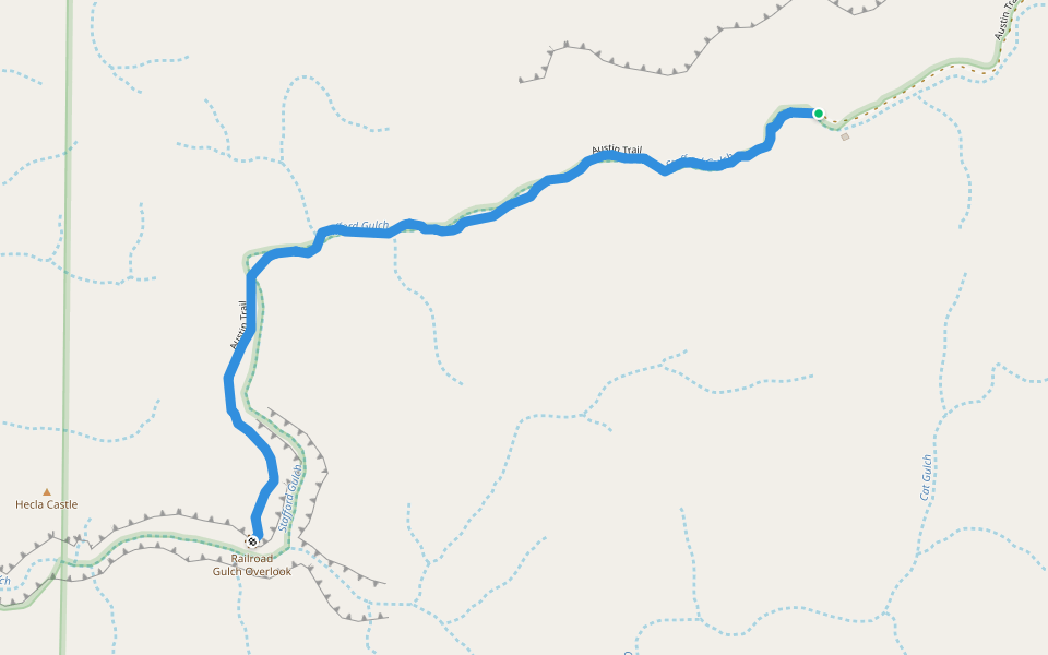 Austin Trail in Colorado | Walking Map