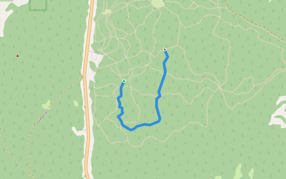 Volcano in Arizona | Walking Map