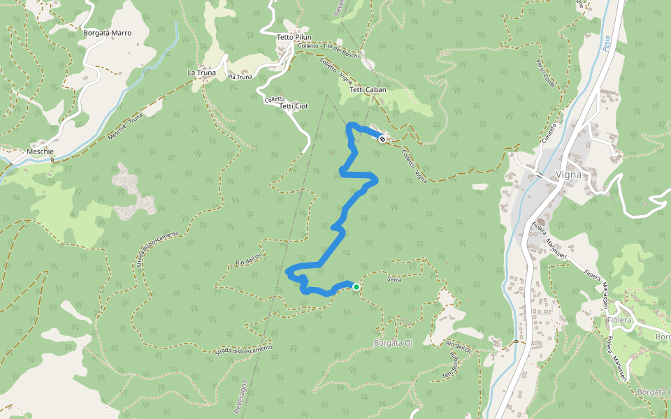 Rio dell'Oi stables - T.ti Rou Hiking Trail - Piemonte | Pacer