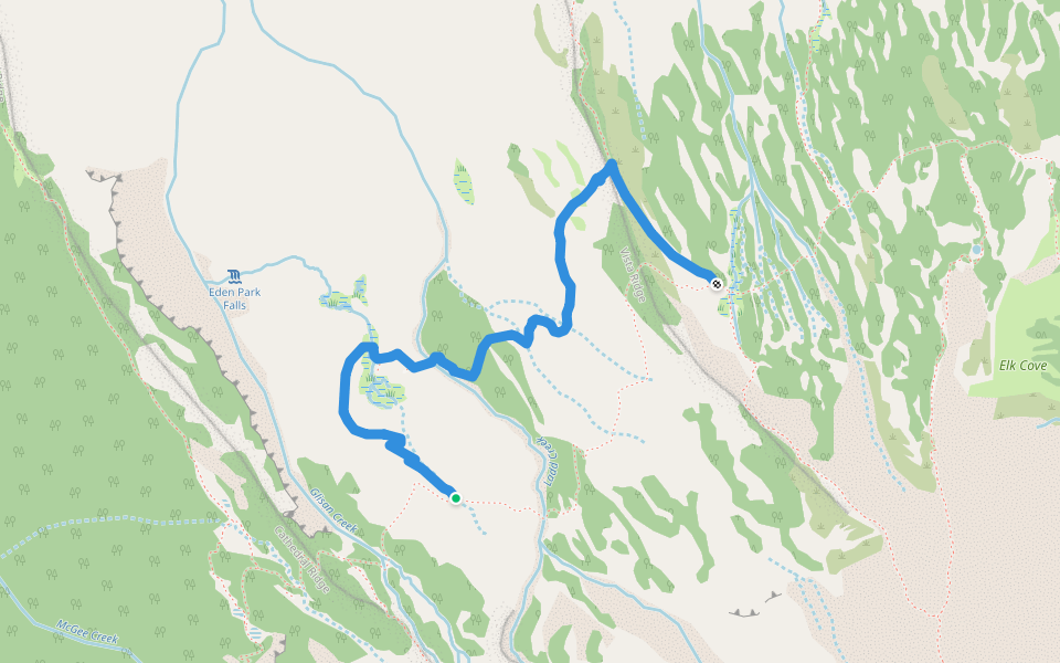 Eden Park Trail #600H in Oregon | Walking Map