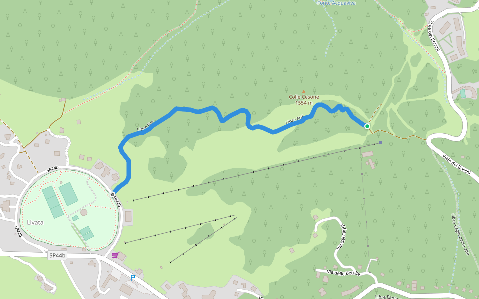 Libre Fox | Walking Map
