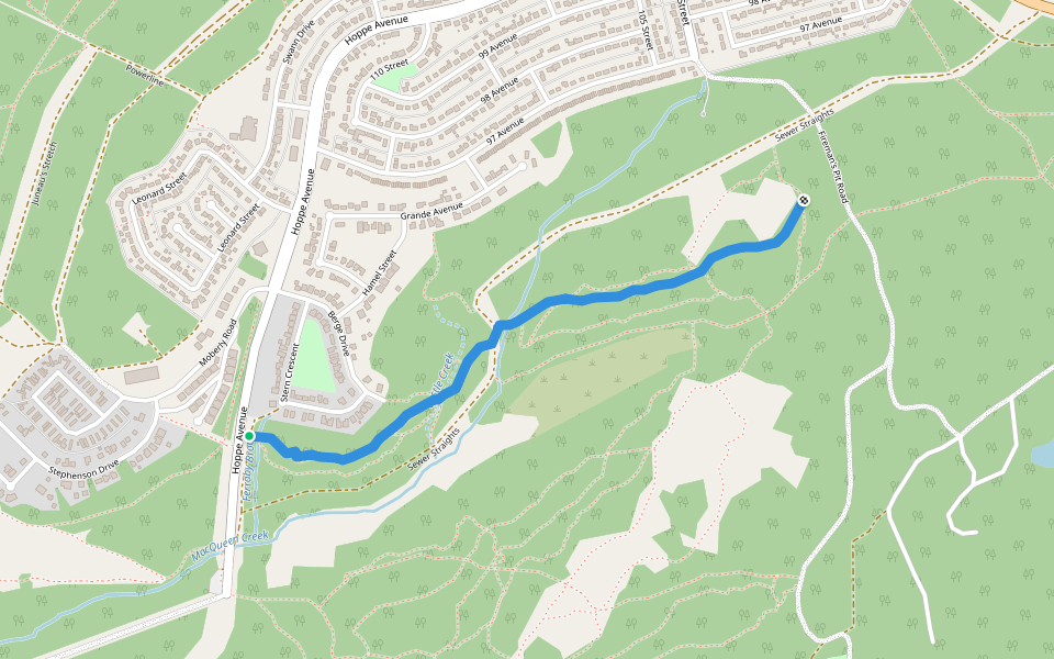 Sidewinder in Alberta | Walking Map