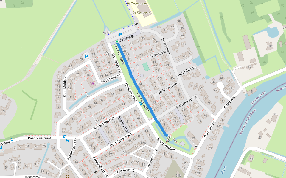 Oost en Vecht in Utrecht | Walking Map