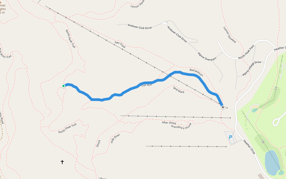 Fun Run Trail - Harbor Springs, Michigan | Pacer