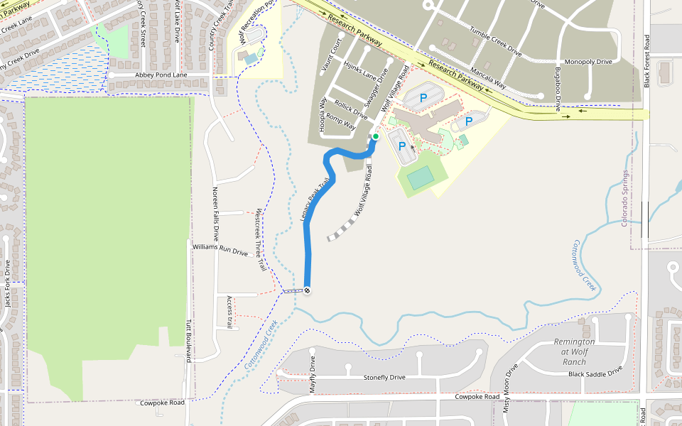 Legacy Peak Trail in Colorado | Walking Map