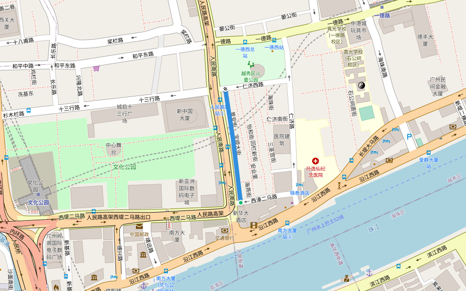 宝顺大街 Walking And Running Trail - Guang Zhou Shi, Guang Dong Sheng | Pacer