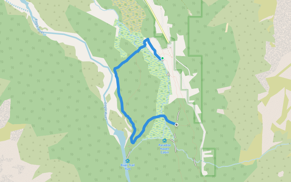 Albert Loop in Alaska | Walking Map