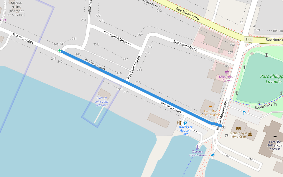 Street of Angels Walking And Running Trail - Oka, Québec | Pacer