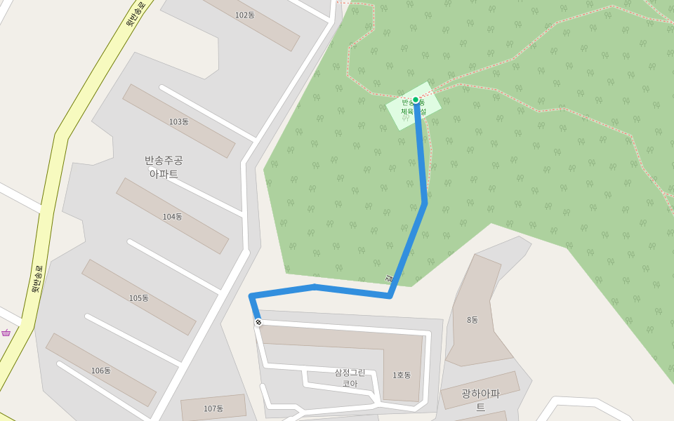 Road in Busan | Walking Map