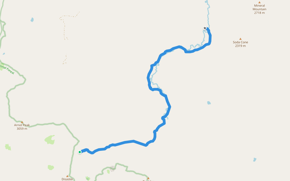 East Carson River Trail Hiking - Peaceful Pines, California | Pacer