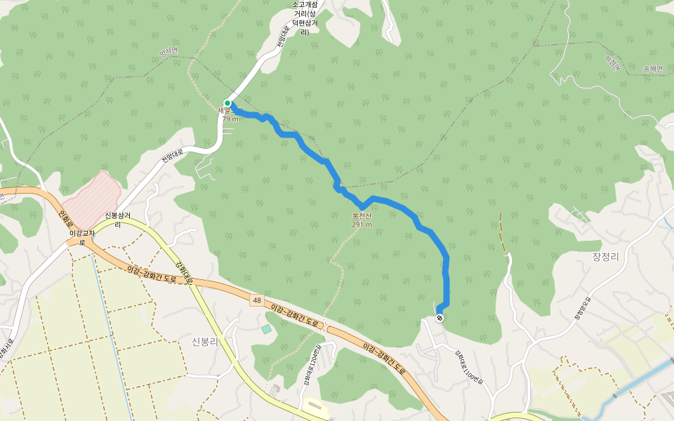 Bongcheon Mountain hiking trail - Incheon | Pacer