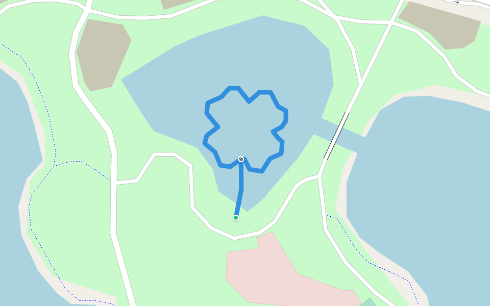 Chin shamrock in Shang Hai Shi | Walking Map