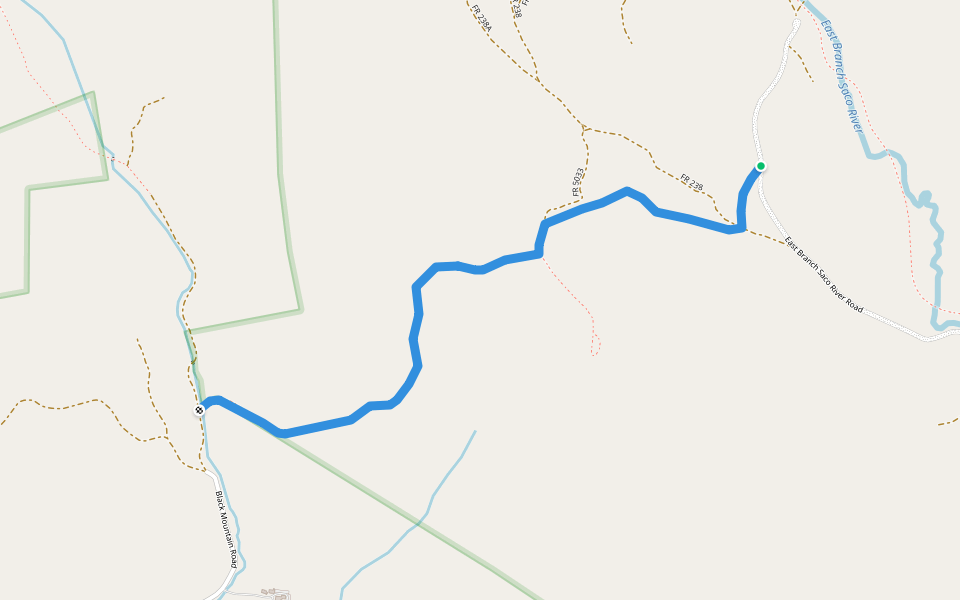 Bald Land Trail in New Hampshire | Walking Map