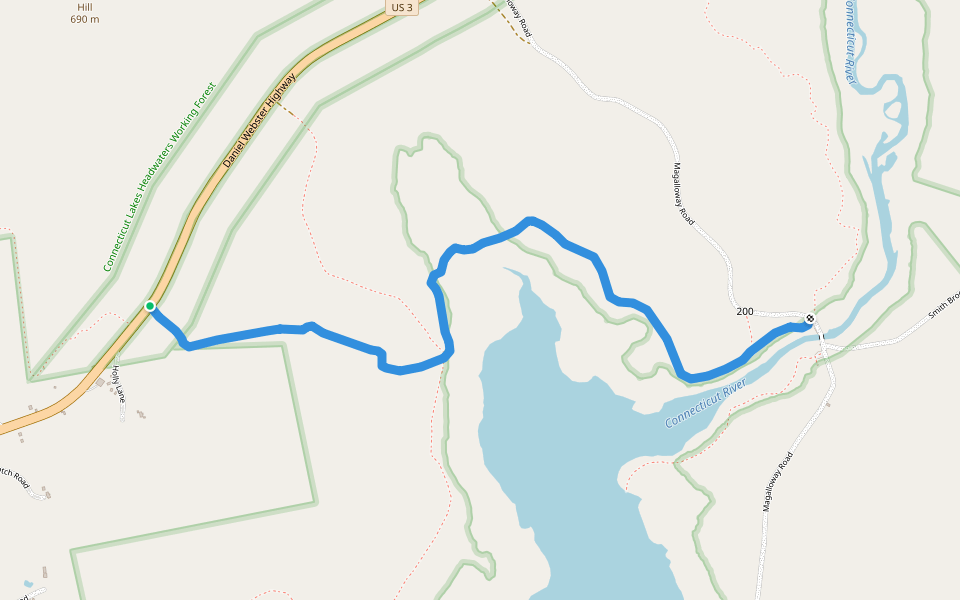 Bog Bridge Trail Hiking - Pittsburg, New Hampshire | Pacer