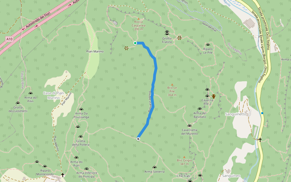 Double Diamond Walking And Running Trail - Liguria | Pacer