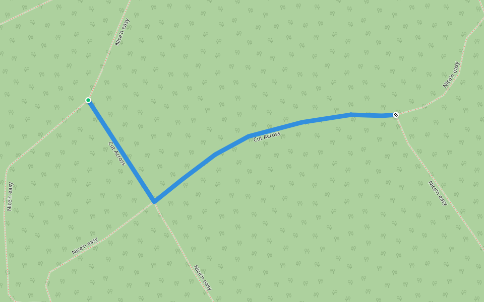 Cut Across Walking And Running Trail - Wild Hay, Alberta | Pacer