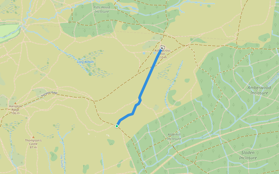 Linear Target | Walking Map