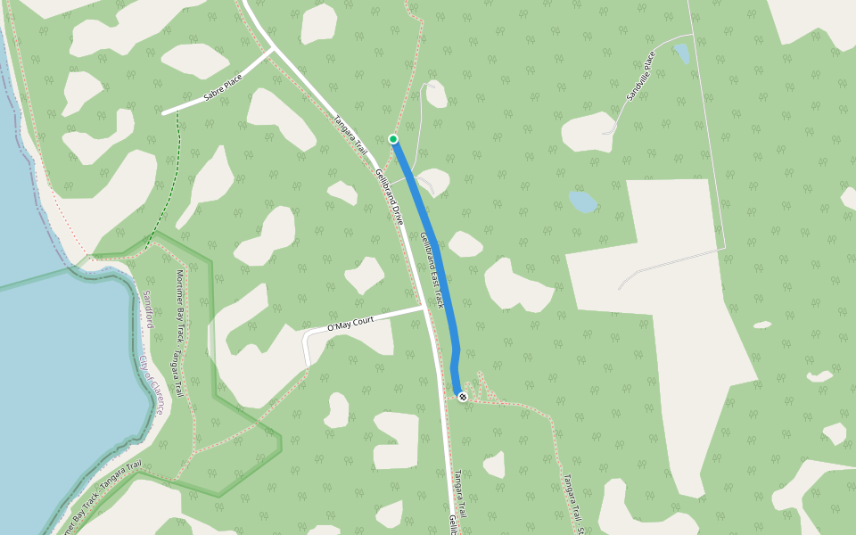 Gellibrand East Track in Tasmania | Walking Map