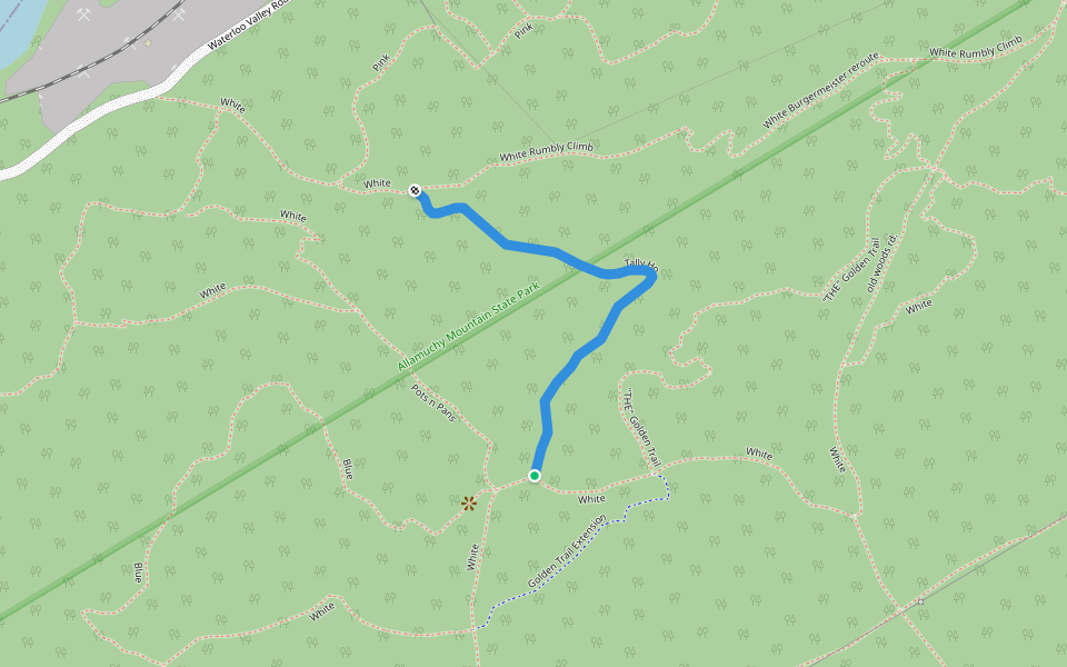 Tally Ho in New Jersey | Walking Map