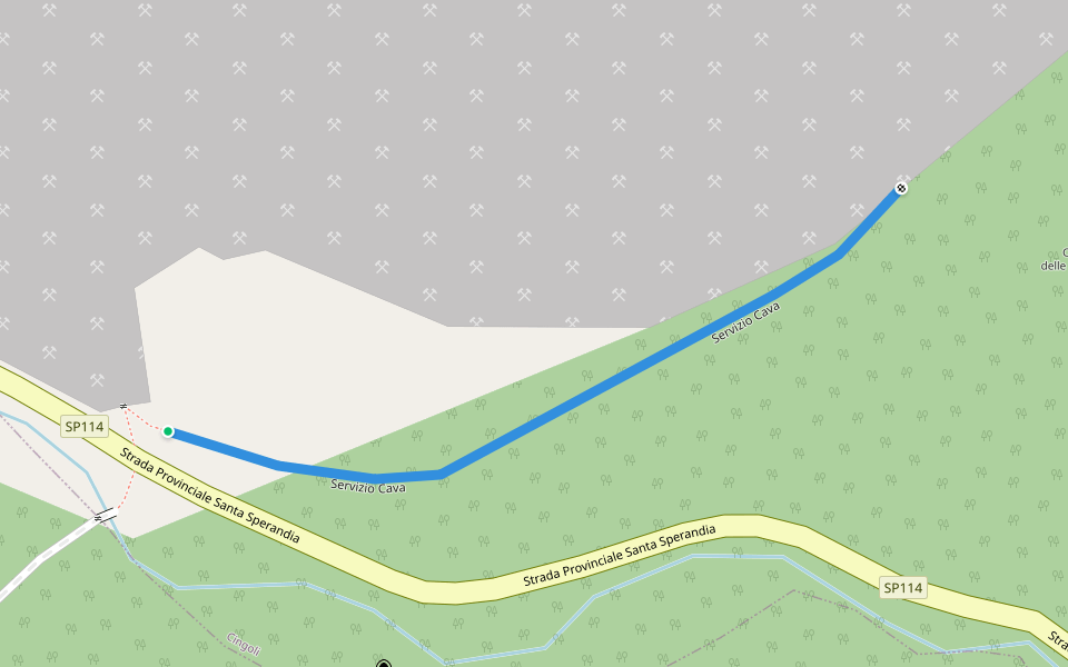 Quarry Service | Walking Map