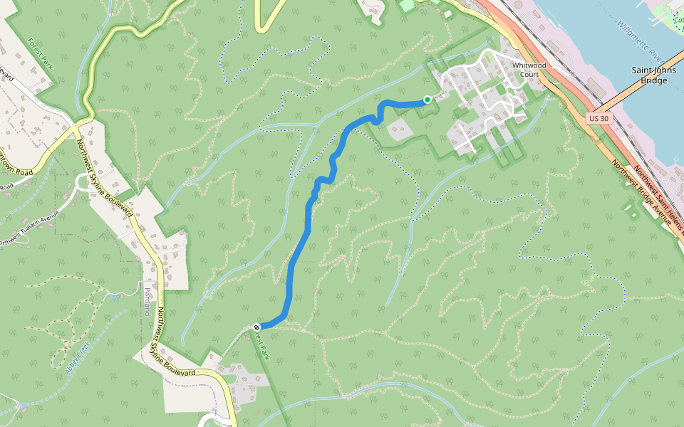 Northwest Springville Road Hiking - Portland, Oregon | Pacer