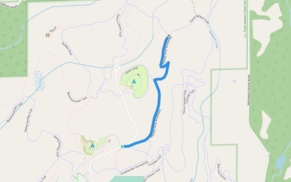 Peavey Hook Bridleway Hiking Trail - Buxton, Oregon | Pacer